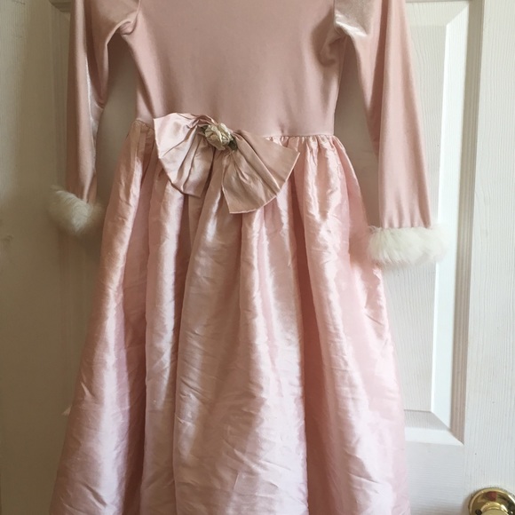 Cassie’s Creation | Dresses | Euc Cassies Creations Pink Silk Velvet ...